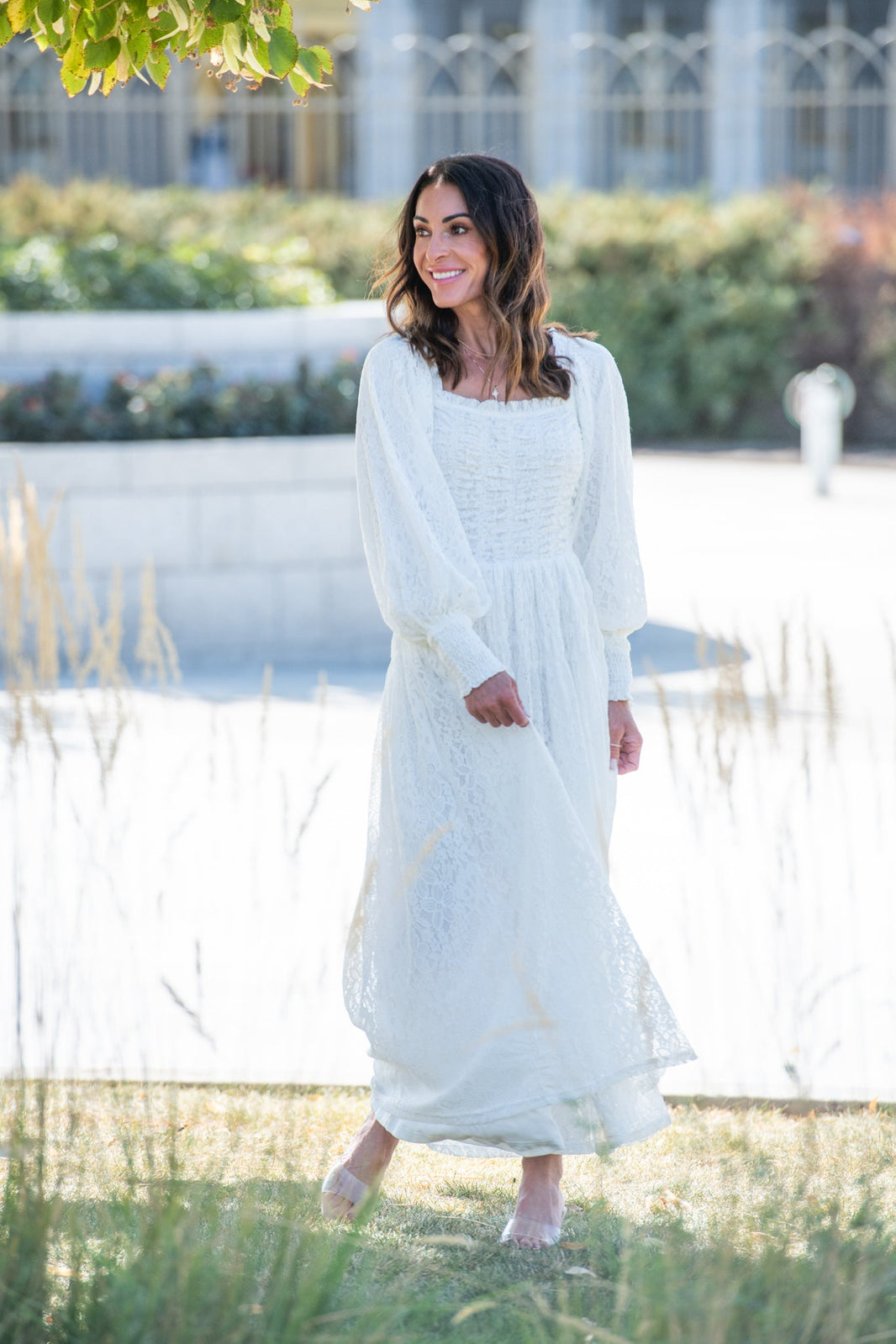 The White Collection: White Modest Dresses - SexyModest Boutique